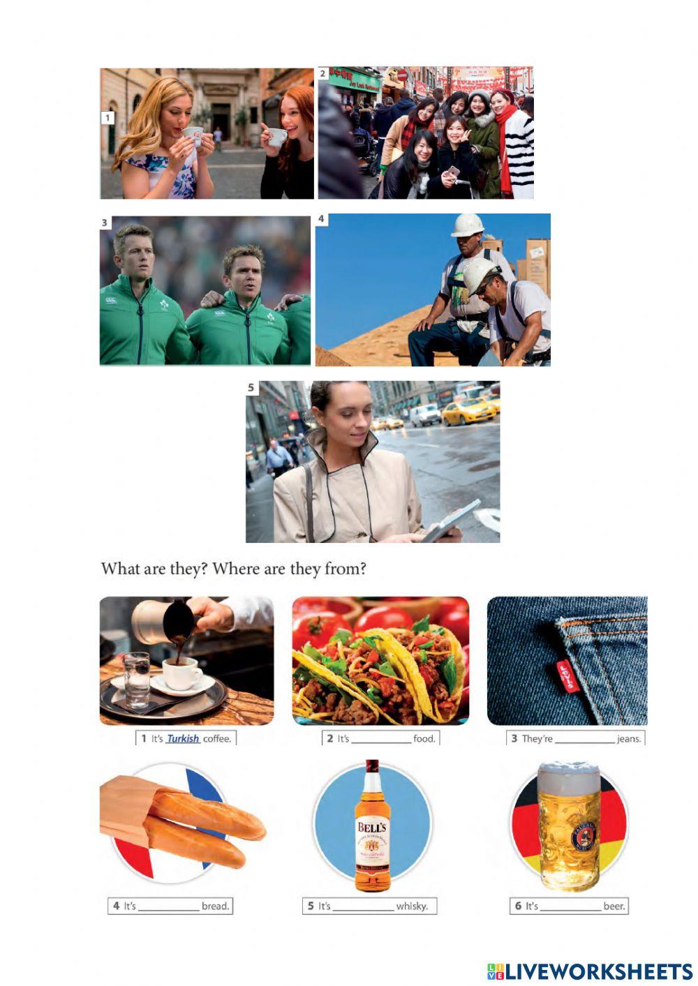 Things I like activity | Live Worksheets