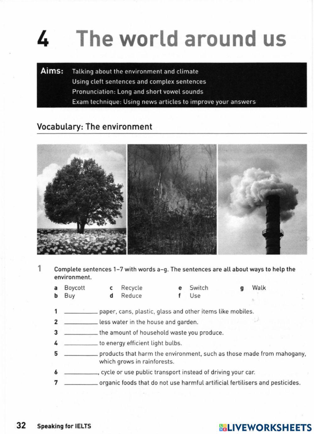 7018404 | Ielts speaking unit 4 | Montfort Educational