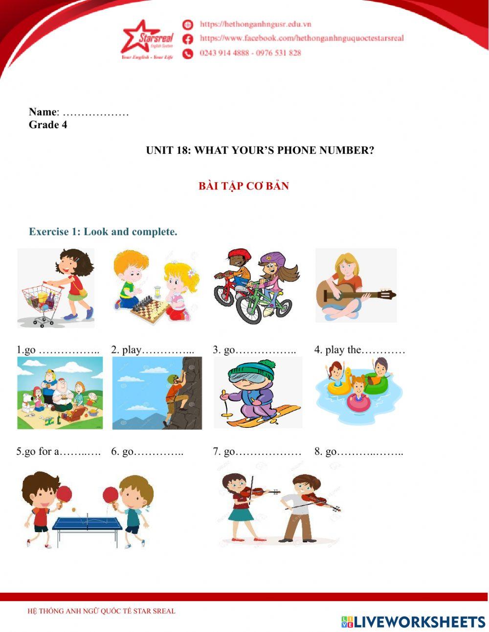 G4u18 cb p1 worksheet | Live Worksheets