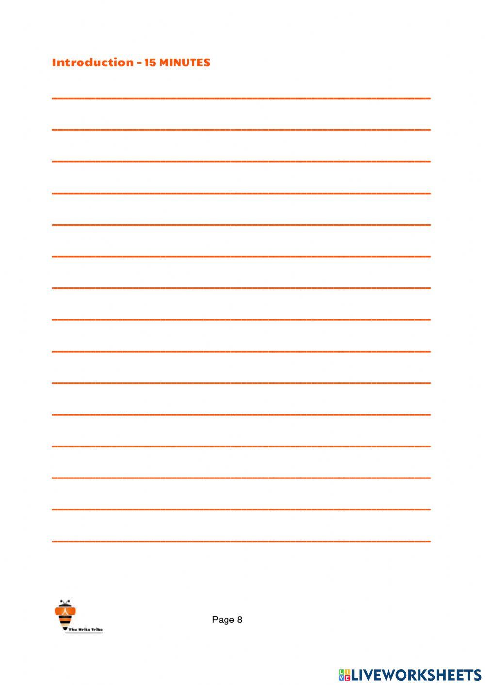 Psle writing 4 day bootcamp day 1 part 2 | LiveWorksheets