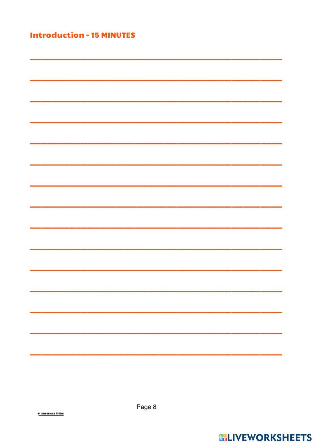 Psle writing 4 … | Free Interactive Worksheets | 7019409