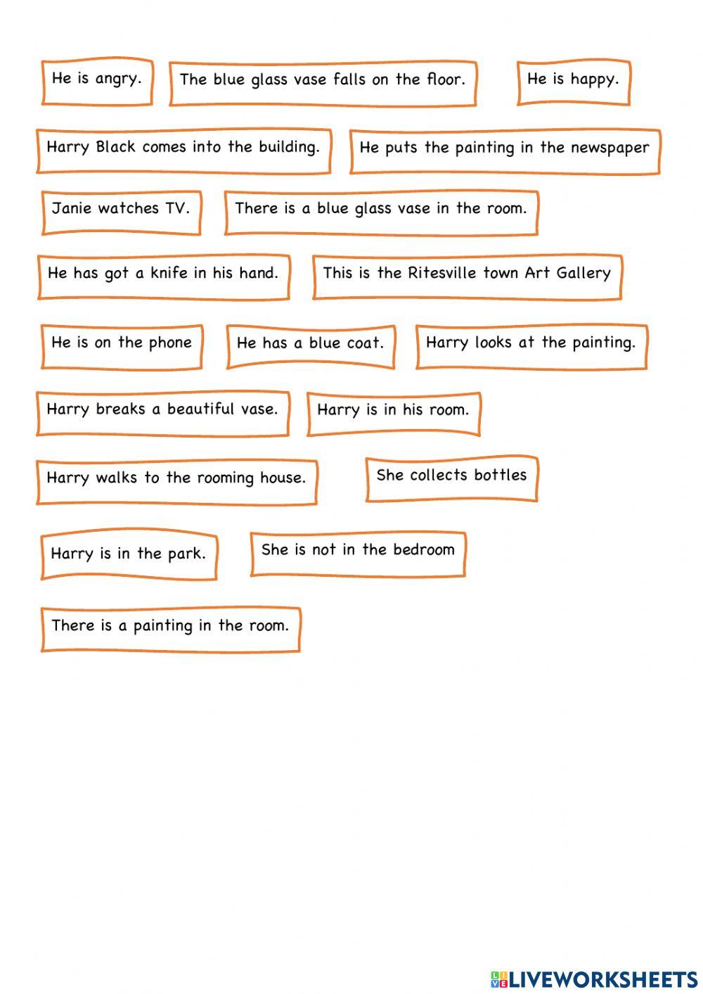 Newspaper Chase | Free Interactive Worksheets | 7129399