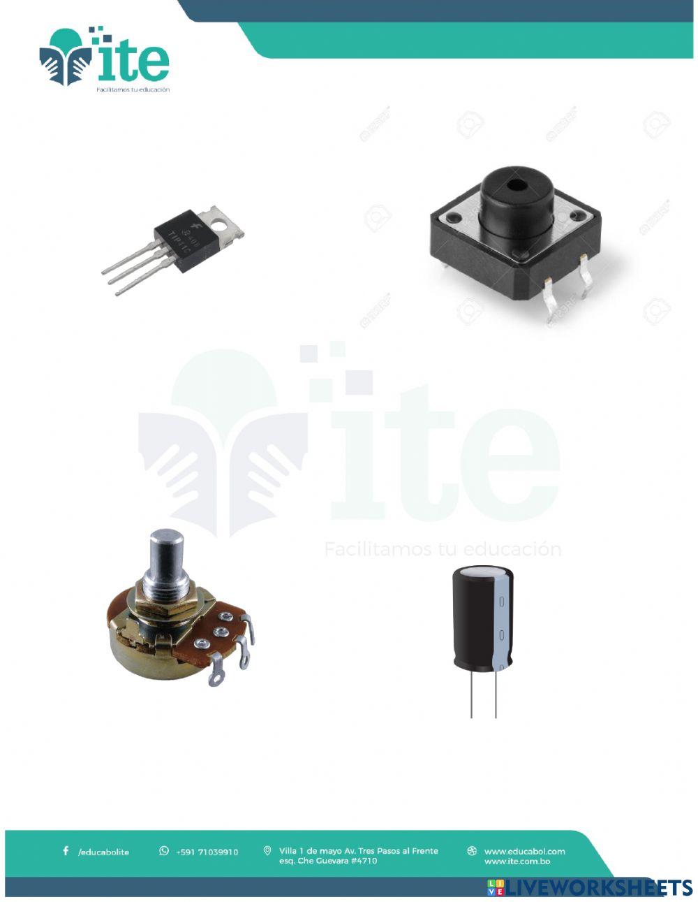 Componentes ele… | Free Interactive Worksheets | 7082731