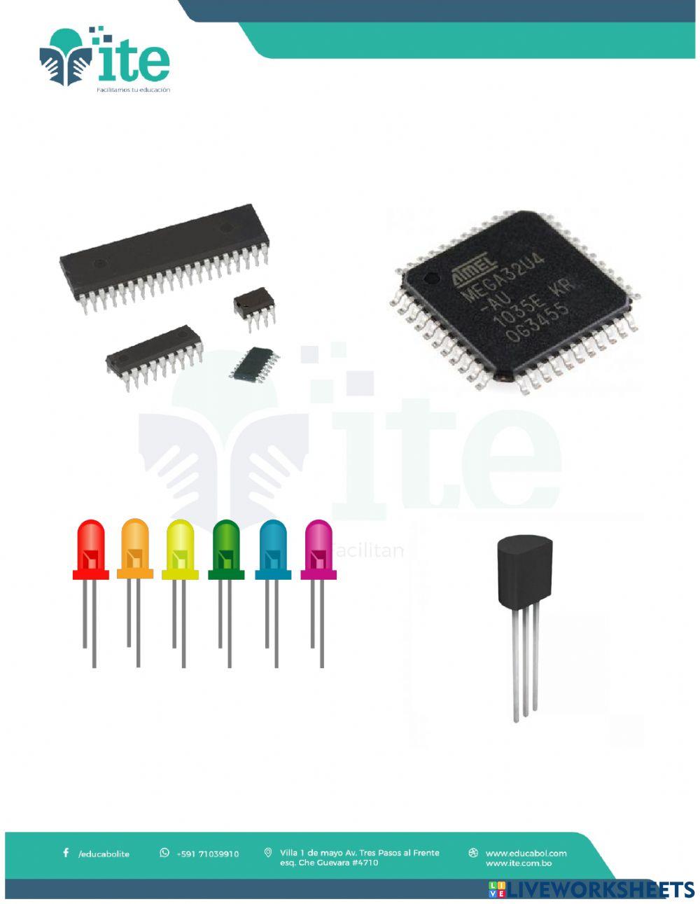 Componentes ele… | Free Interactive Worksheets | 7082731