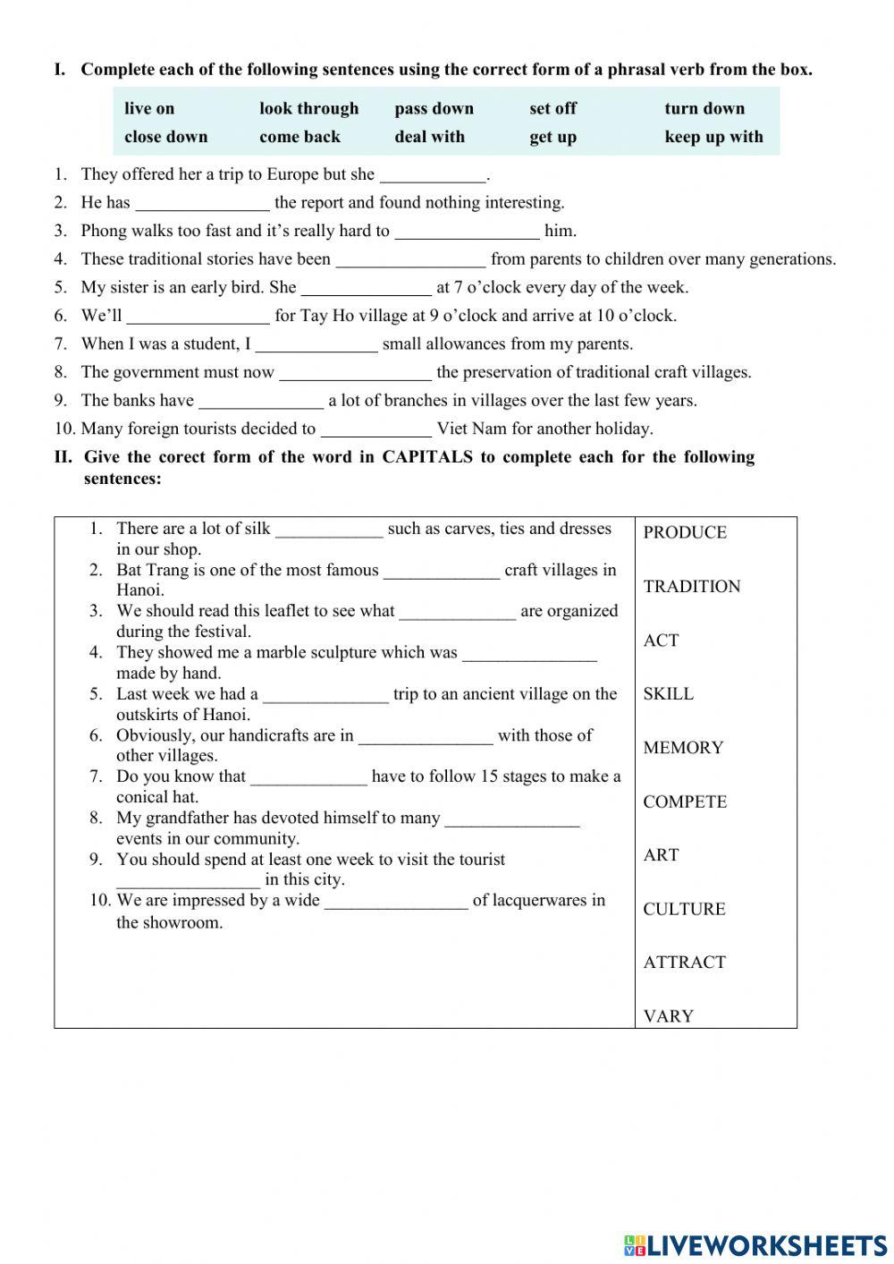 Grade 9 Unit 1 … | Free Interactive Worksheets | 7086284
