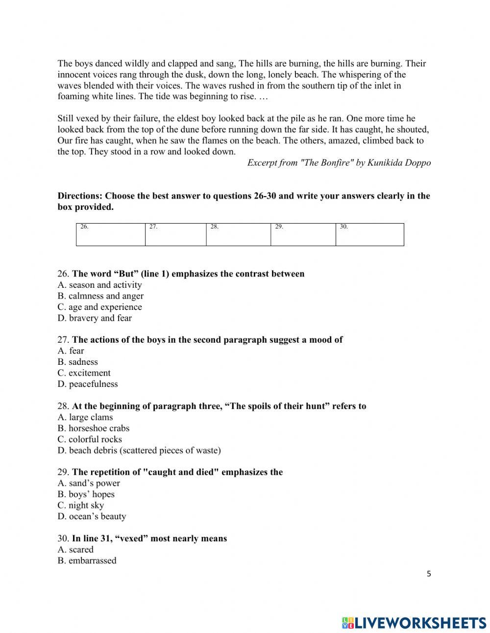 6968055 | READING II Midterm Exam | Siva_Mar