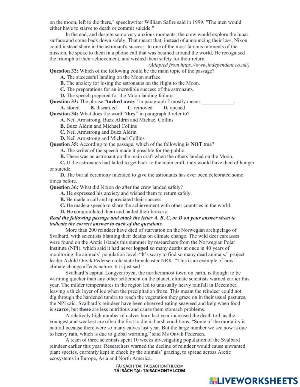 TN online exercise for | Live Worksheets