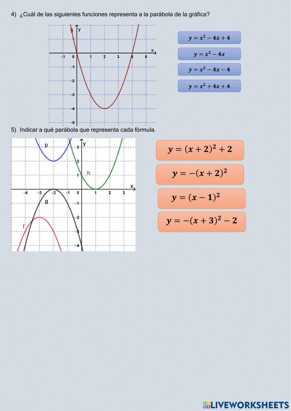 Forma canónica de la función cuadrática | axelrivero