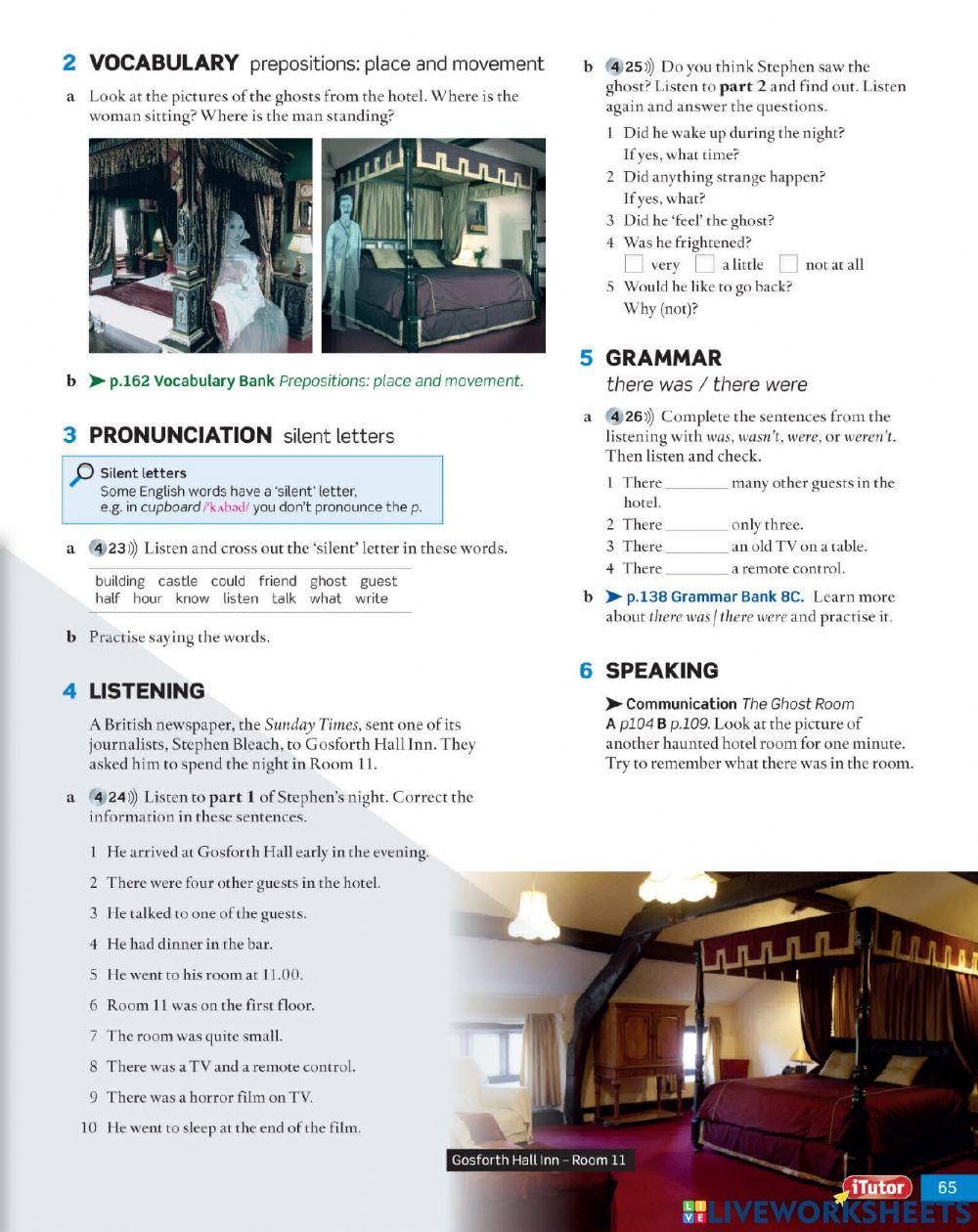 Unit 8C Integrated Englis 2 worksheet | Live Worksheets