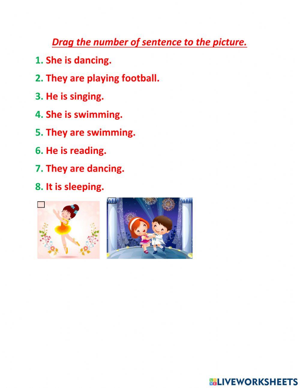 Present Continuous 7157474 | ASAYS | LiveWorksheets