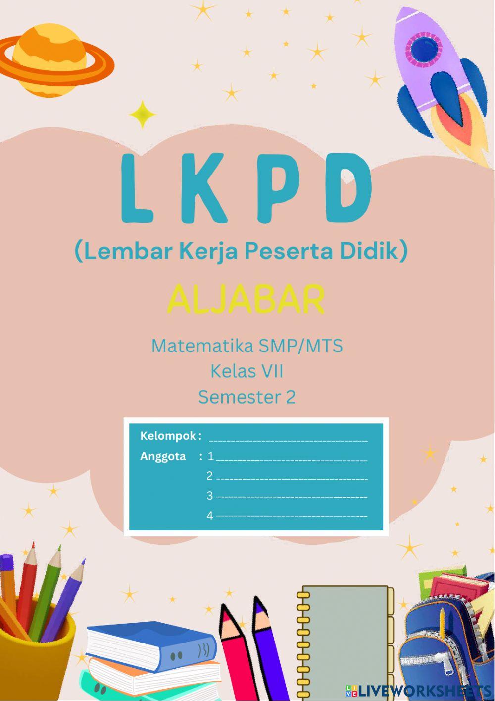 Belajar Matematika interactive worksheet for 7 | Live Worksheets