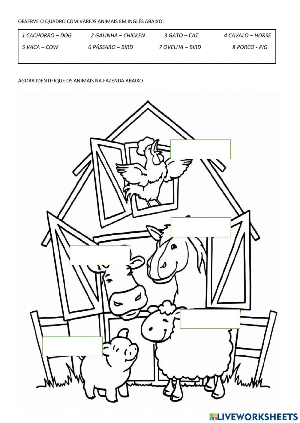 Animals online exercise for Grade 3 | Live Worksheets