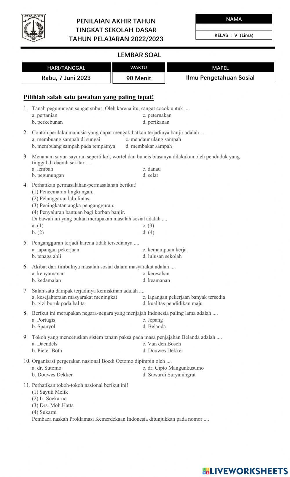 Pat ips 5 activity | Live Worksheets