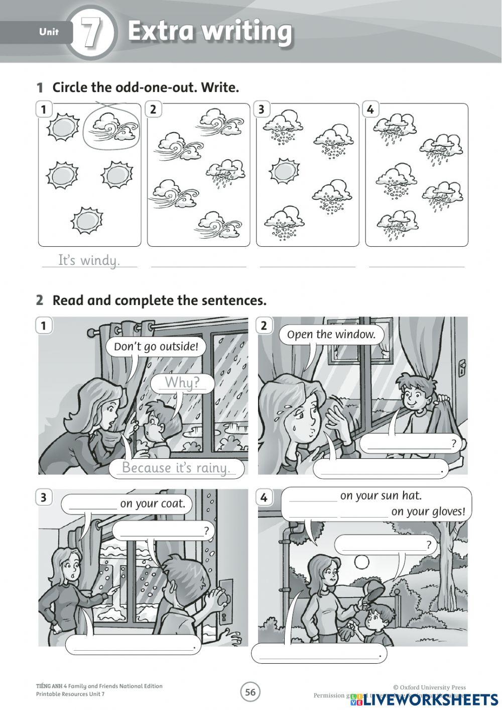 Ffg4n-U7-Gram-words-Test worksheet | Live Worksheets