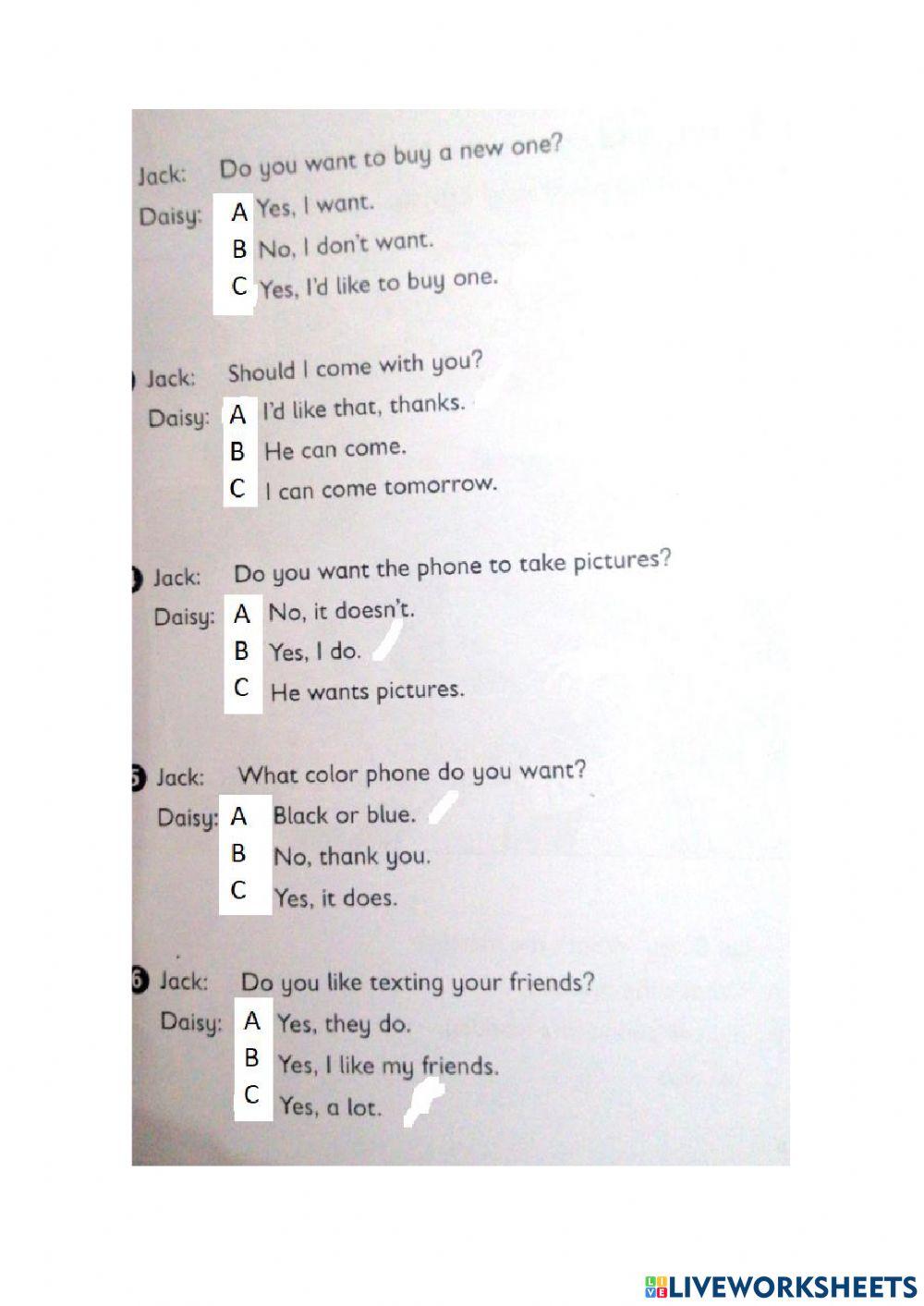 7755201 | EXAM | ISABELLA | LiveWorksheets