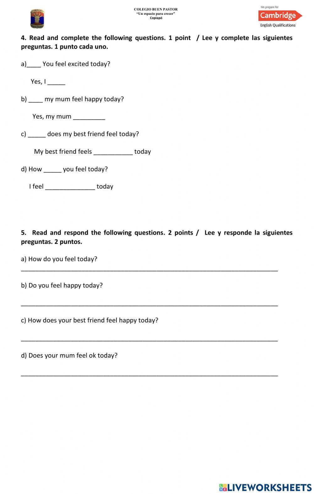 Unit 1 Written … | Free Interactive Worksheets | 7024091