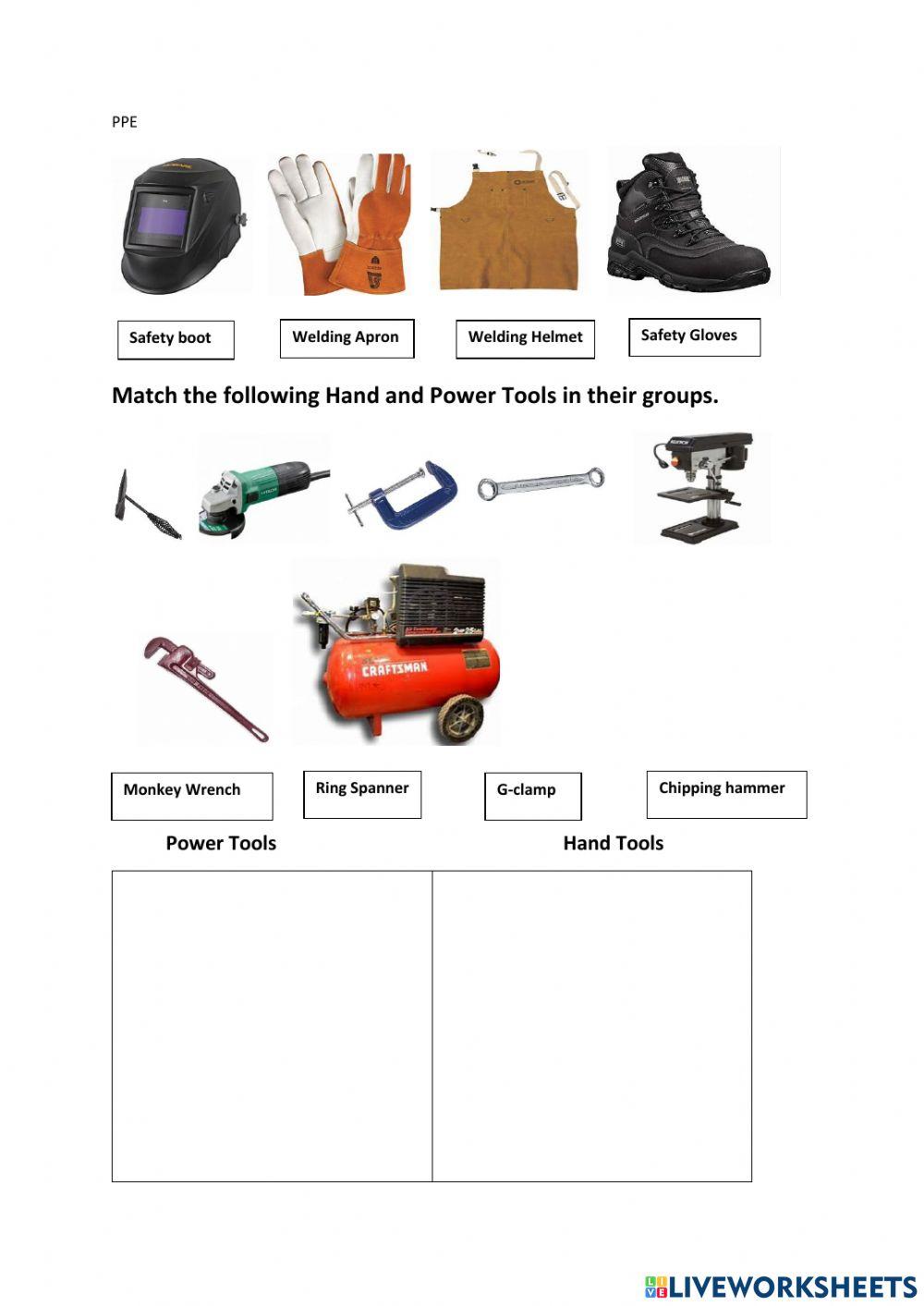 Today:welding online exercise for | Live Worksheets