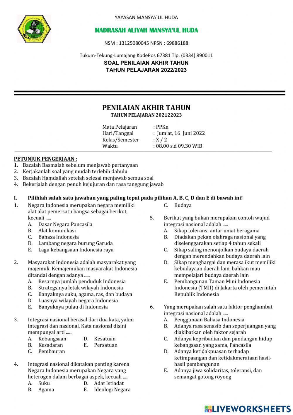 Pkn | Free Interactive Worksheets | 7024834