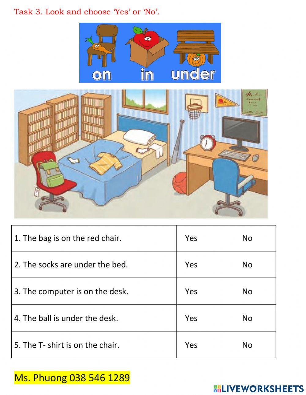 7025575 | Animals - numbers - prepositions