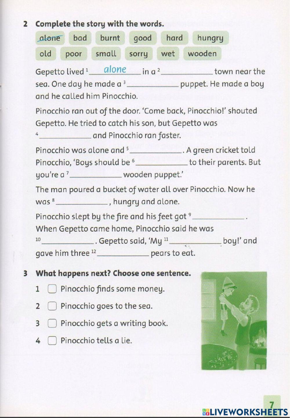 Pinocchio Chapter 2-2 7025596 | Naline Sea | Live