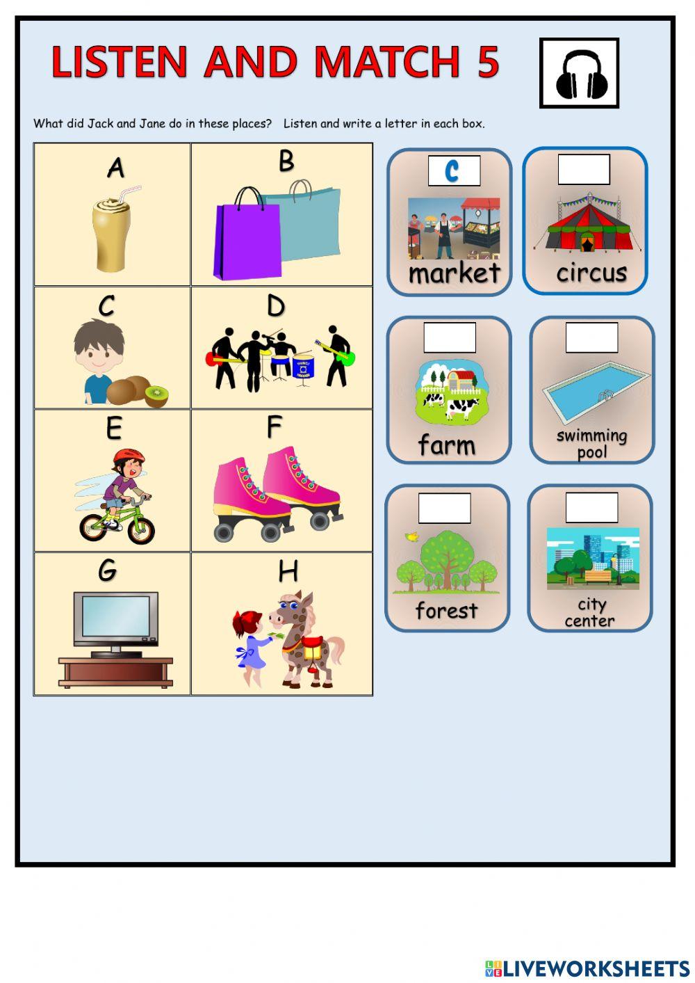 Listen and Match 5 7025955 | estherlee76 | Live