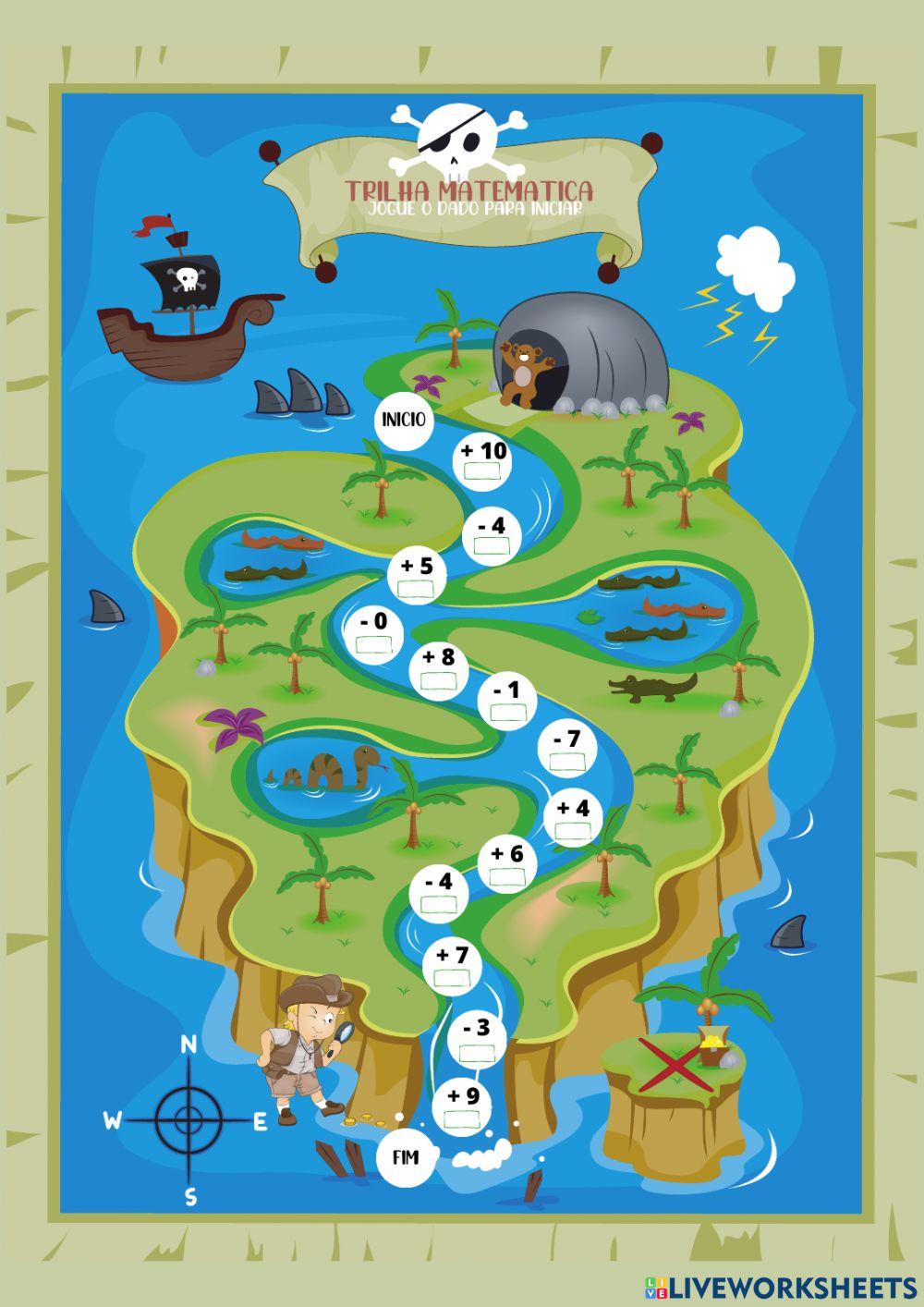 Trilha matemática - 2º ano 7025964 | Reforço escolar