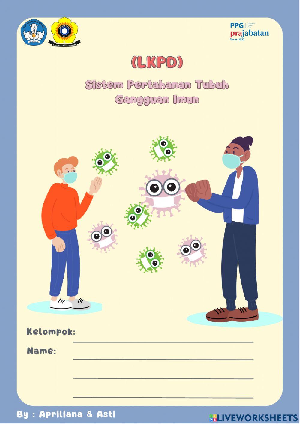 Sistem imun online activity | Live Worksheets