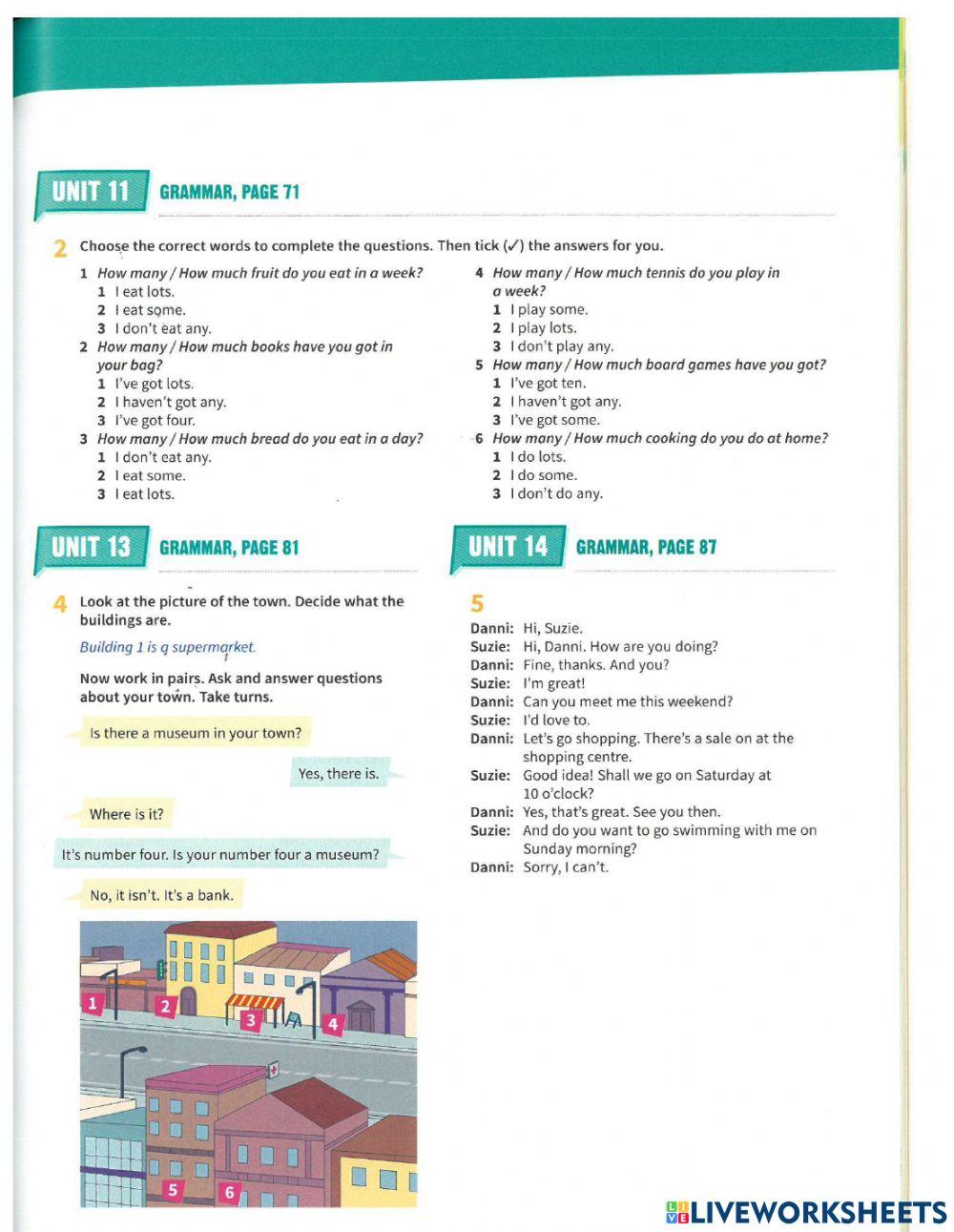 Prepare a1 leve… | Free Interactive Worksheets | 7028096