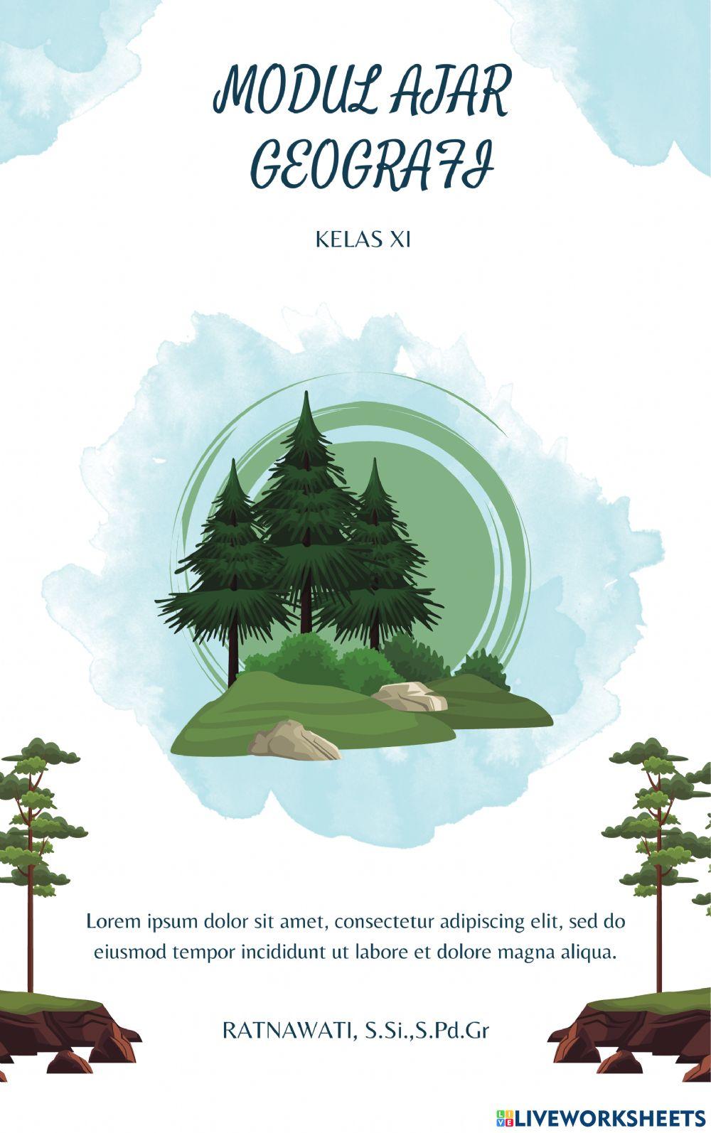 Letak geografi worksheet | Live Worksheets