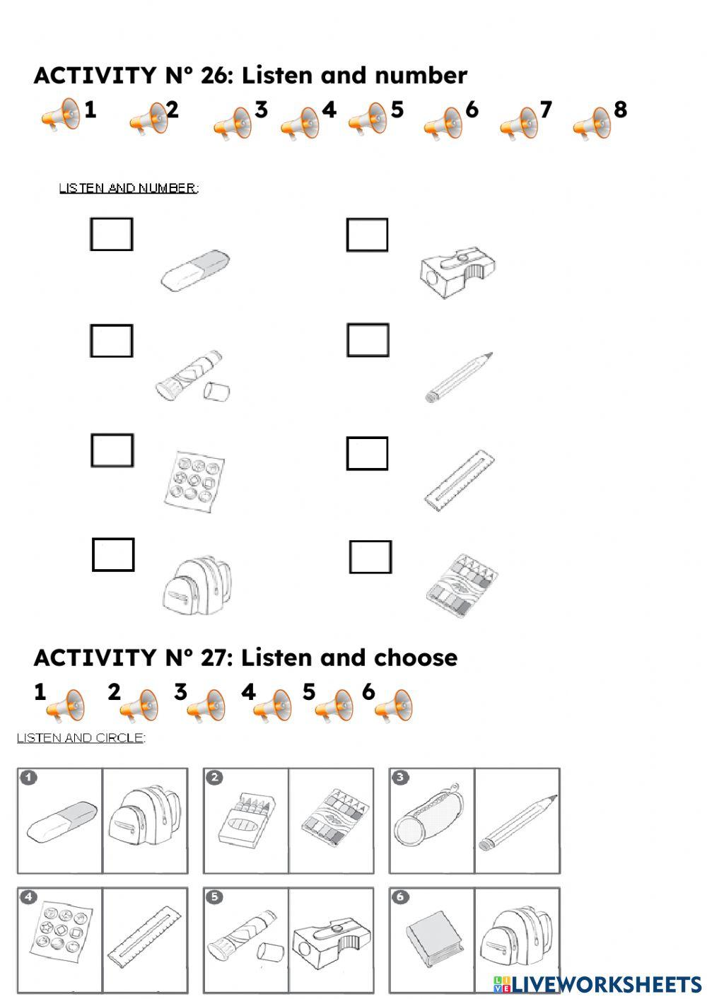 School objects revision 7029547 | cielocosin | Live