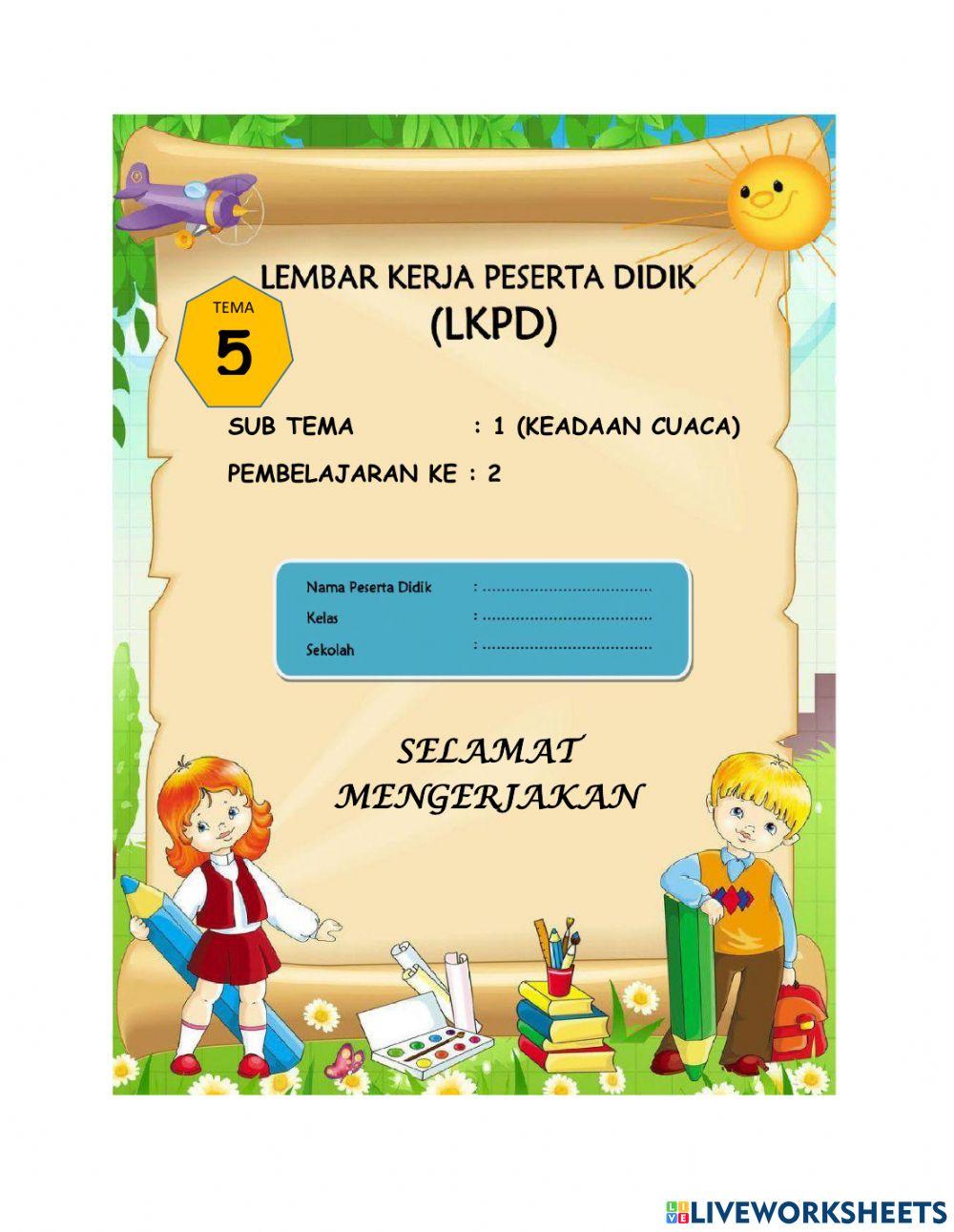 Tema 5 cuaca activity | Live Worksheets