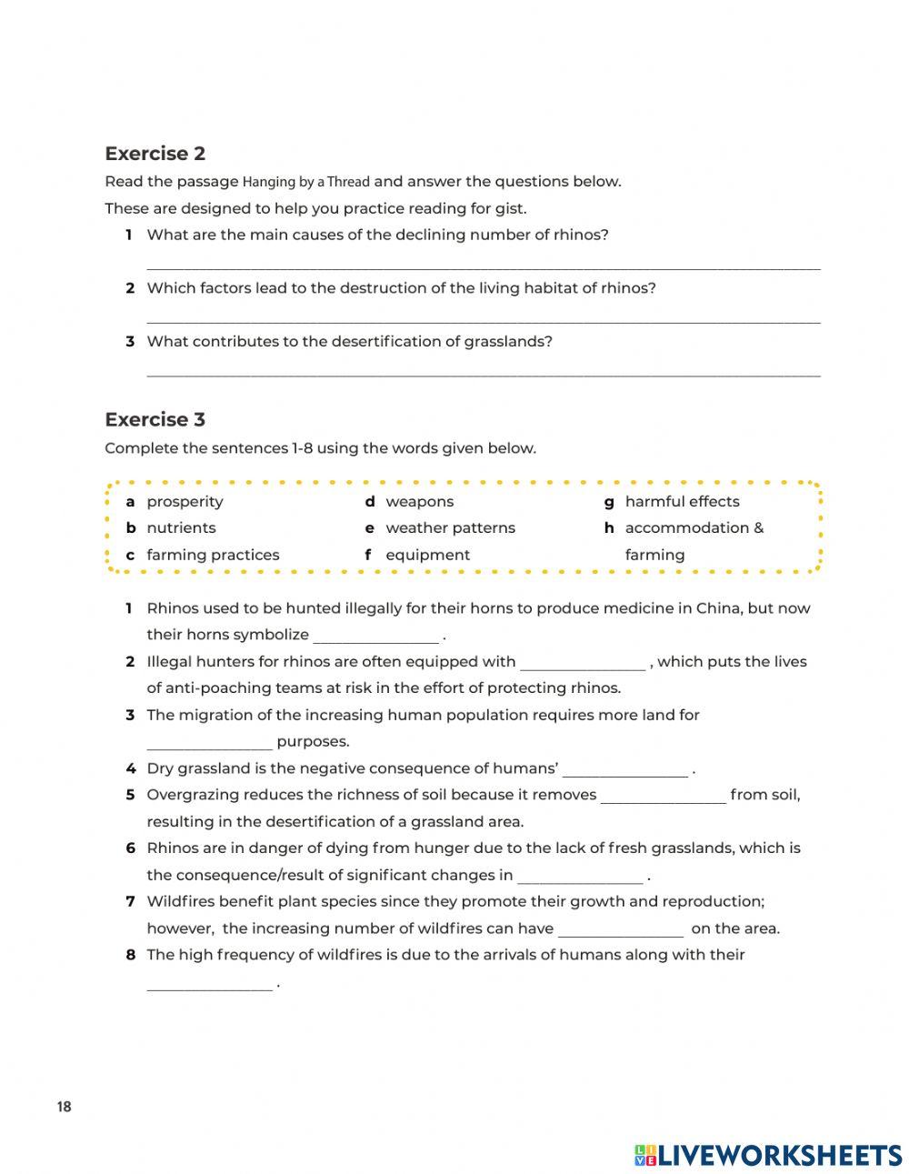 SO-Unit 3 online exercise for | Live Worksheets