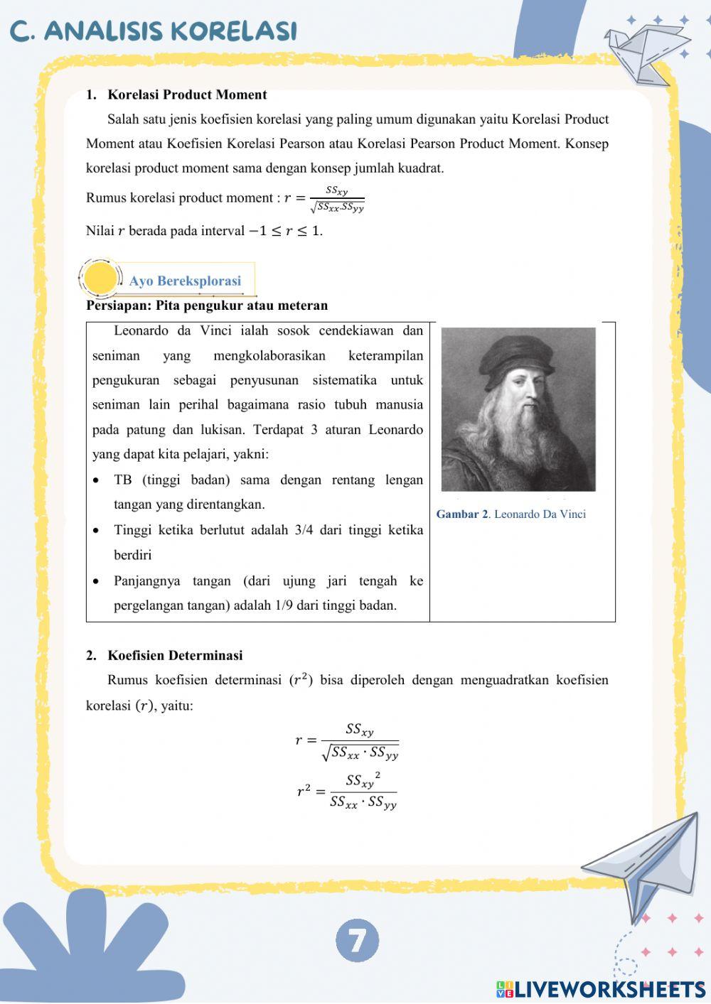 7069596 | Diagram pencar, Regresi linear dan Analisis