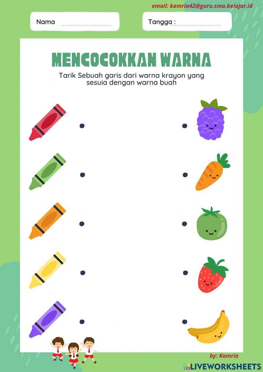 7069759 | LKPD kelas 1 warna | Kamria | LiveWorksheets