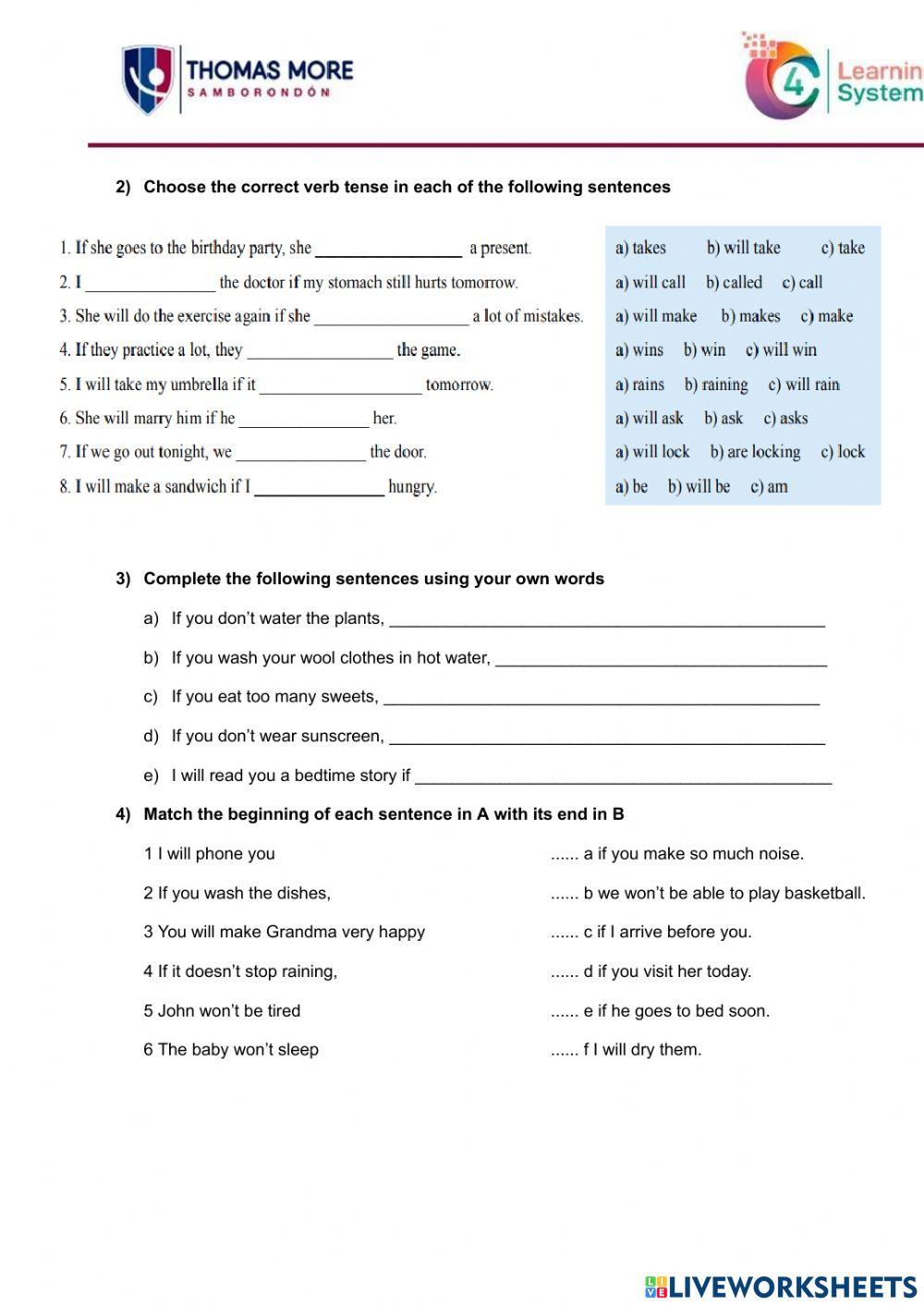 Recovery activity 2 worksheet | Live Worksheets
