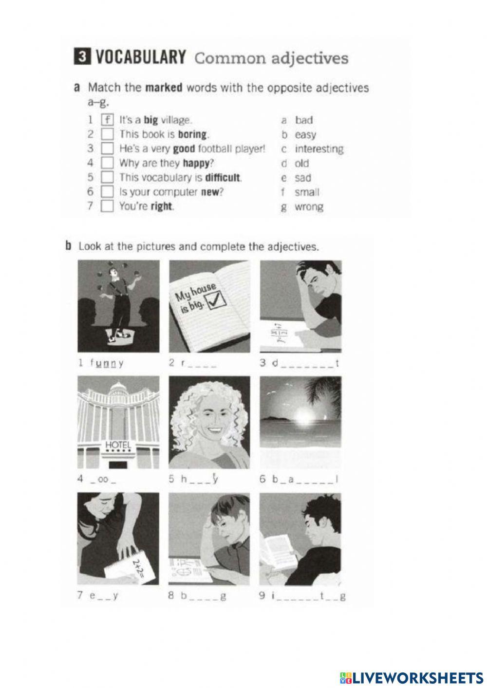 EMPOWER A1 WORKBOOK - UNIT 2 online exercise for | Live Worksheets