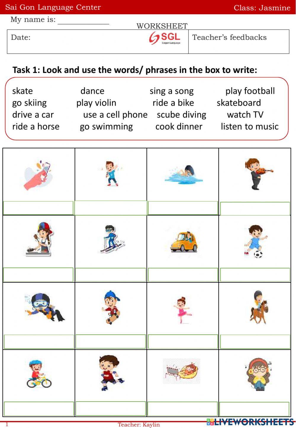 Jasmine26062023 worksheet | Live Worksheets