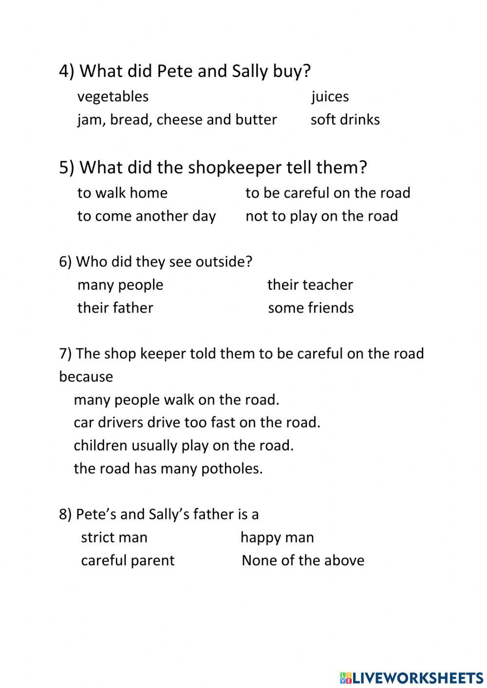 7070761 | Comprehension p | KNCP | LiveWorksheets