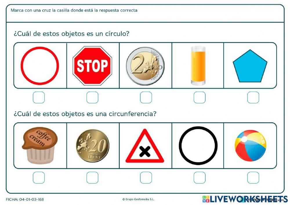 Las formas online exercise for 1ER-2ON | Live Worksheets