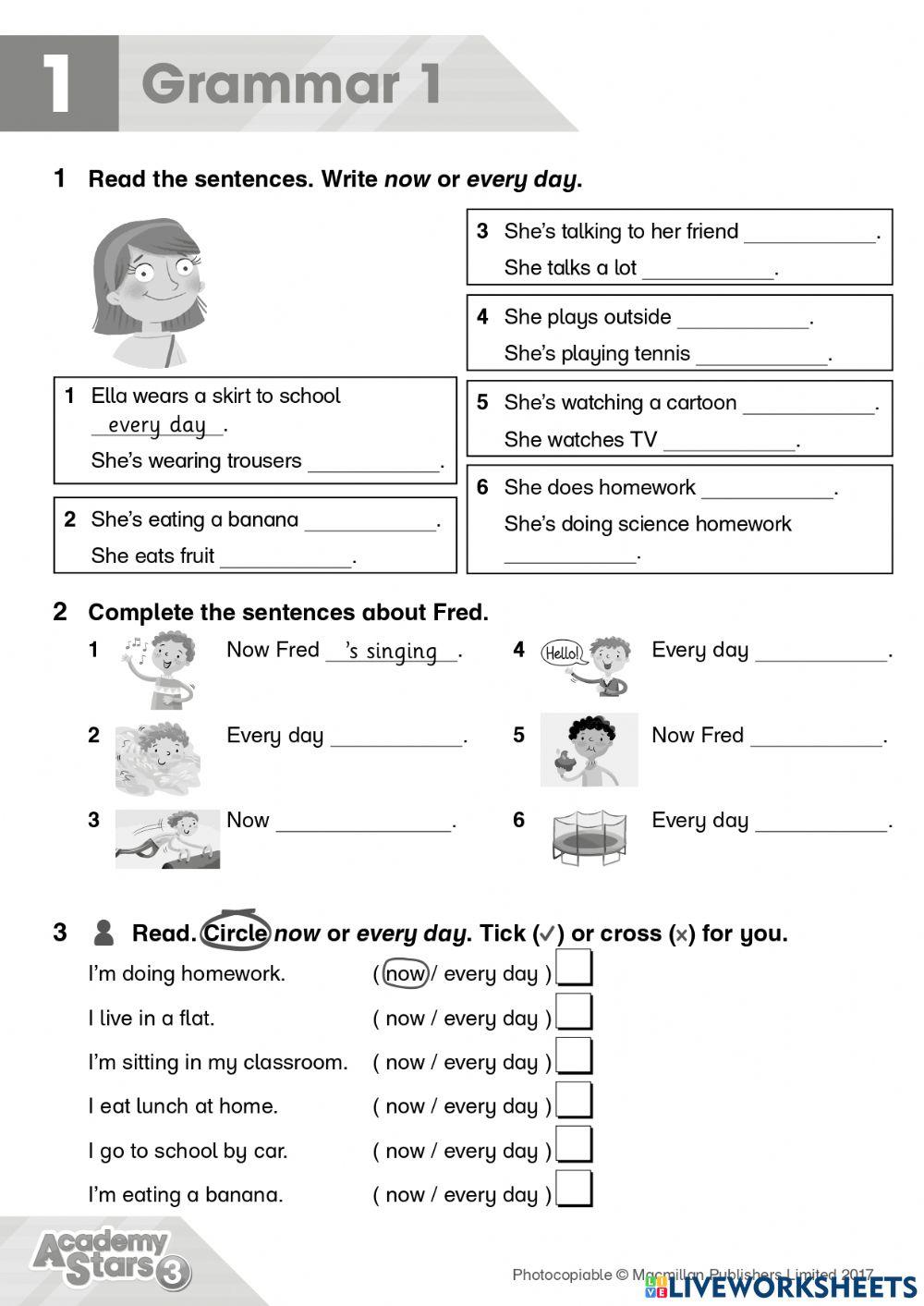 Academy stars 3… | Free Interactive Worksheets | 7073121