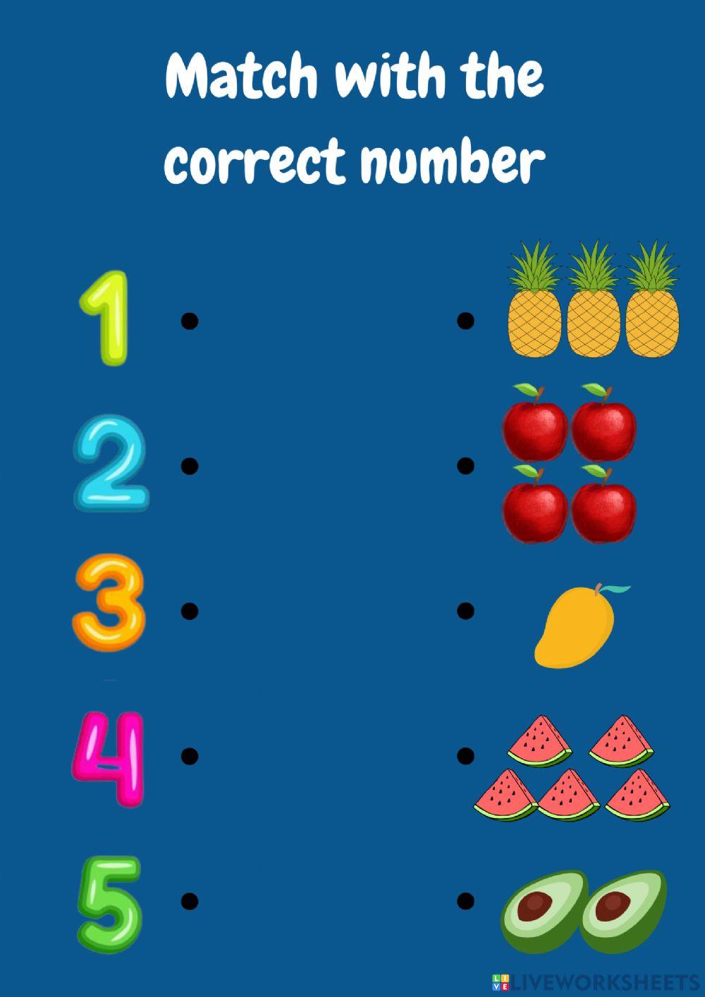 Let's Count! activity | Live Worksheets