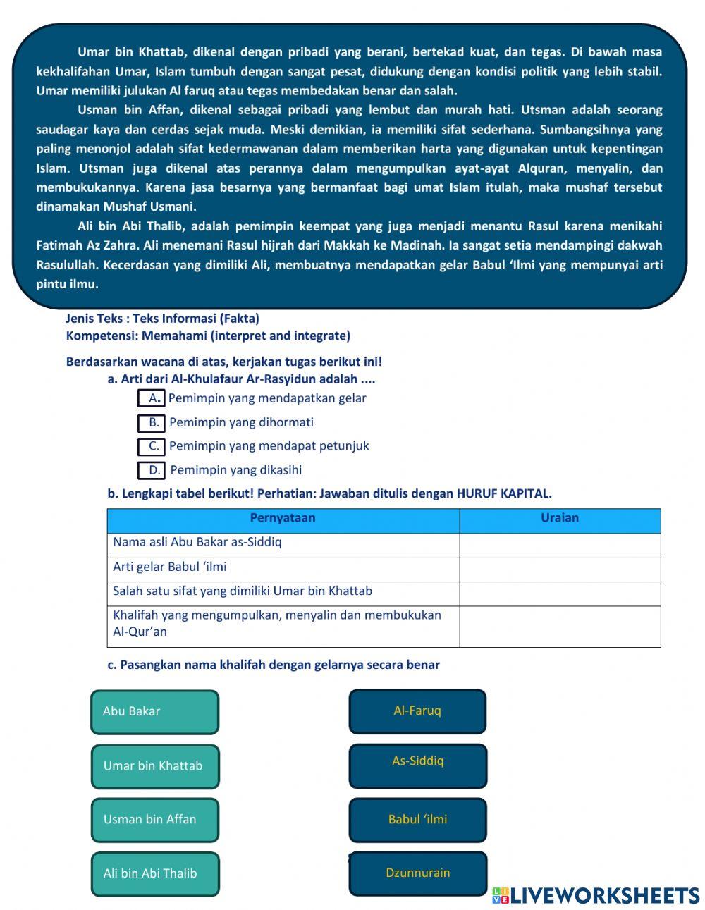 TUGAS LKPD PPG … | Free Interactive Worksheets | 7072461