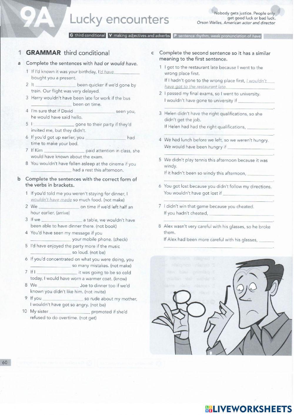 EF INTER 9A online exercise for | Live Worksheets