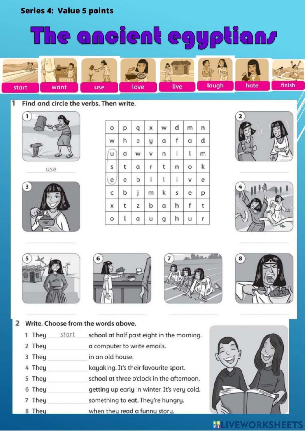 Types of verbs | Free Interactive Worksheets | 7020292