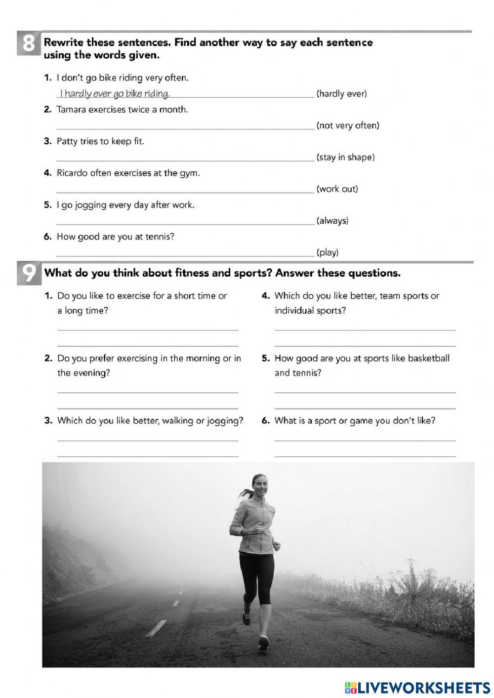 UNIT 3 WORKBOOK online exercise for | Live Worksheets