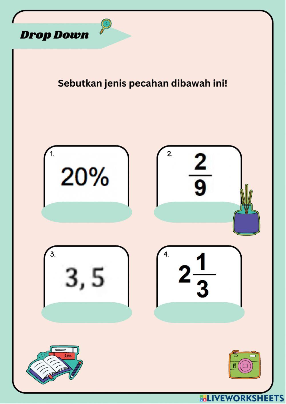 Belajar Matematika activity for 7 | Live Worksheets