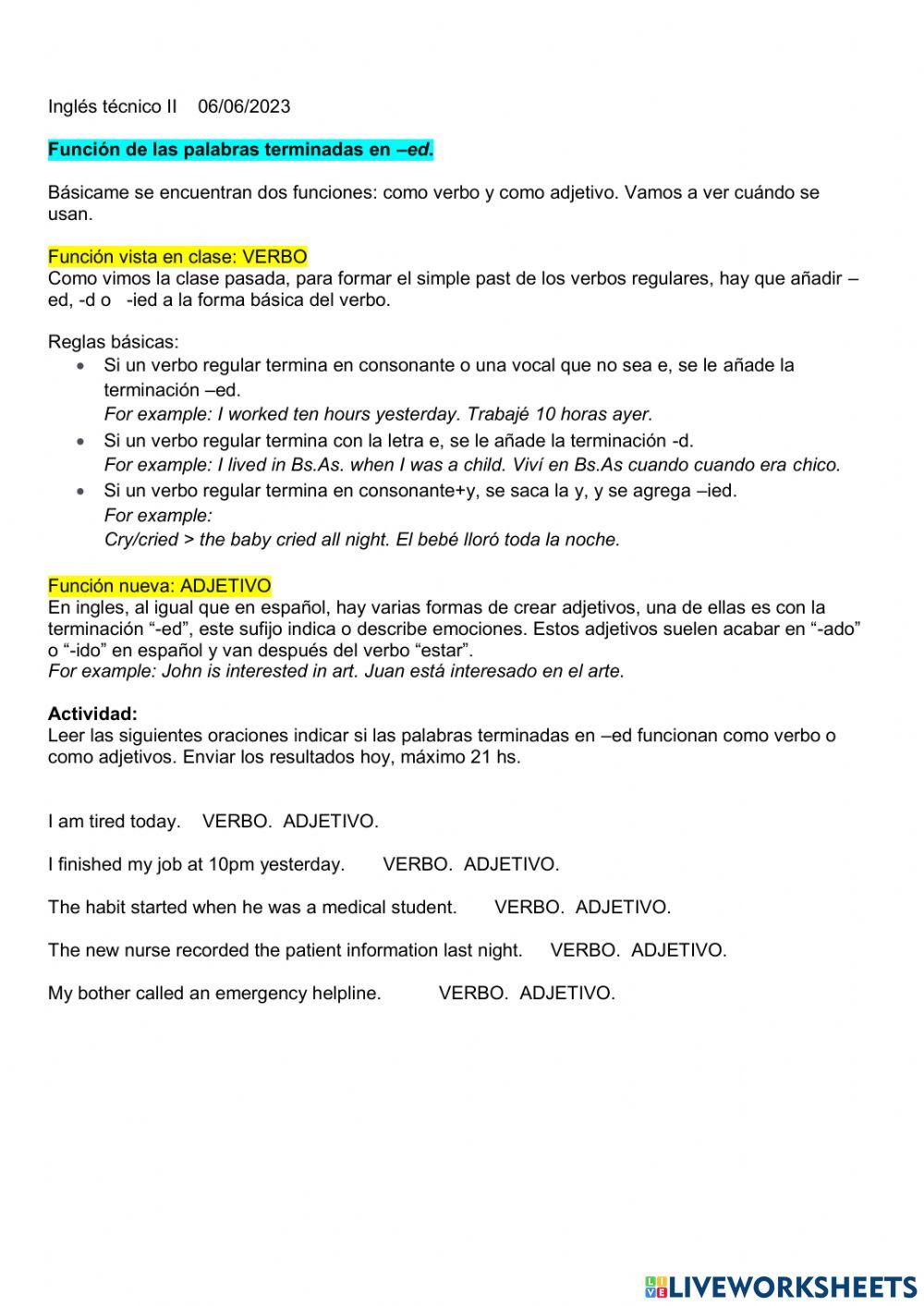 Terminación ED 7008603 | Profe_RominaBrig | Live