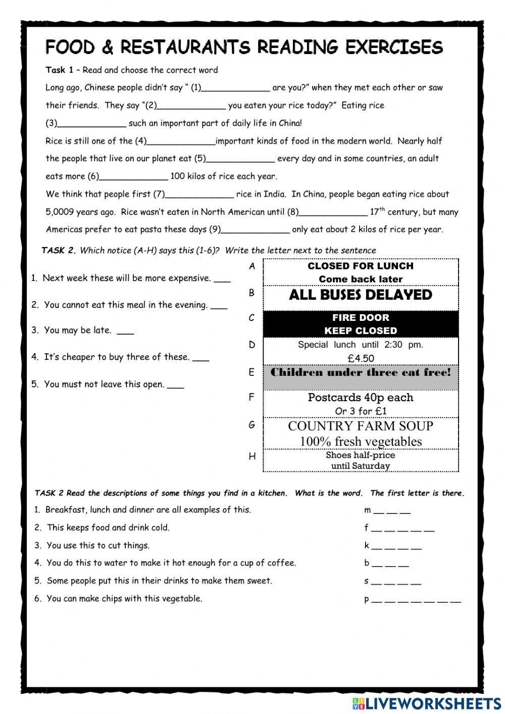 KET Exam Practi… | Free Interactive Worksheets | 1003599