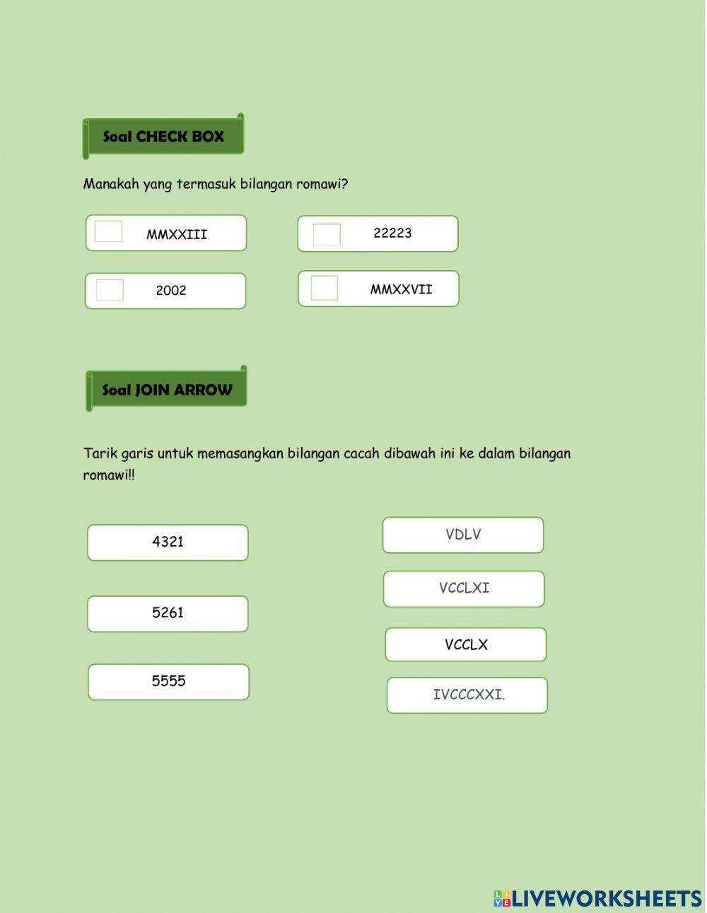 Belajar Matematika online exercise for 4 | Live Worksheets