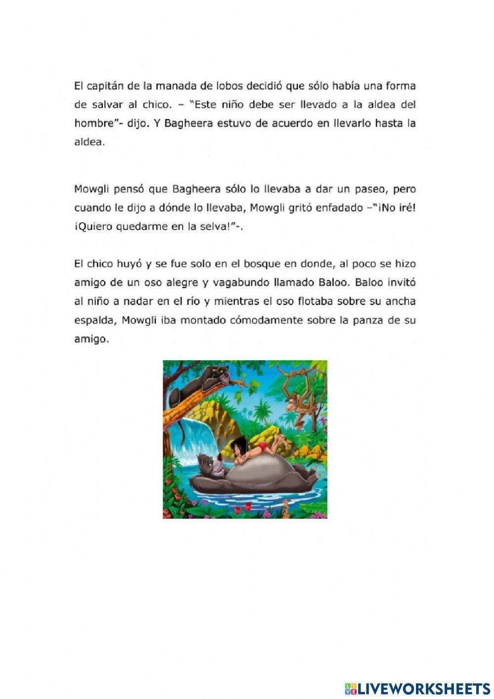 Comprensió lect… | Free Interactive Worksheets | 7009072